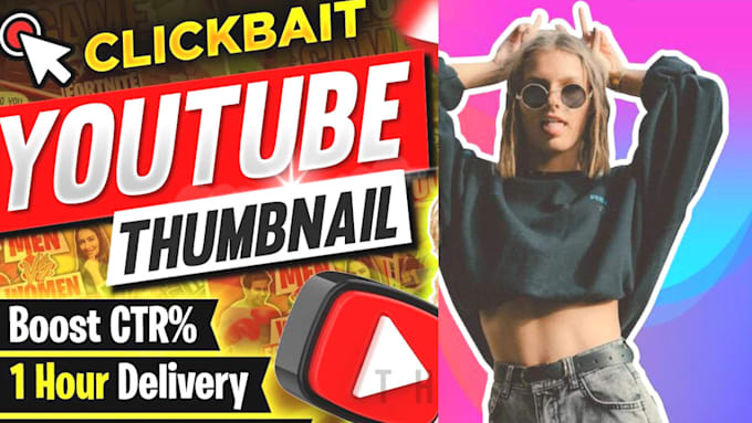 Design amazing youtube thumbnail by Maryamsultana22 | Fiverr