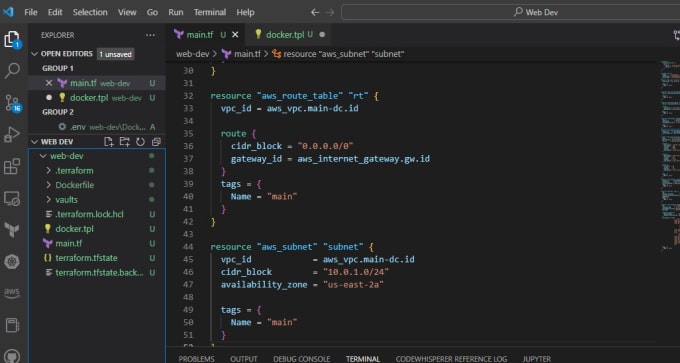 Provision aws or azure infrastructure using terraform by Adesalawu | Fiverr Provision aws or azure infrastructure using terraform by Adesalawu | Fiverr