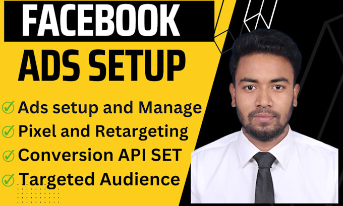 Setup facebook advertising, fb pixel, conversion api by Ujjal1050 | Fiverr