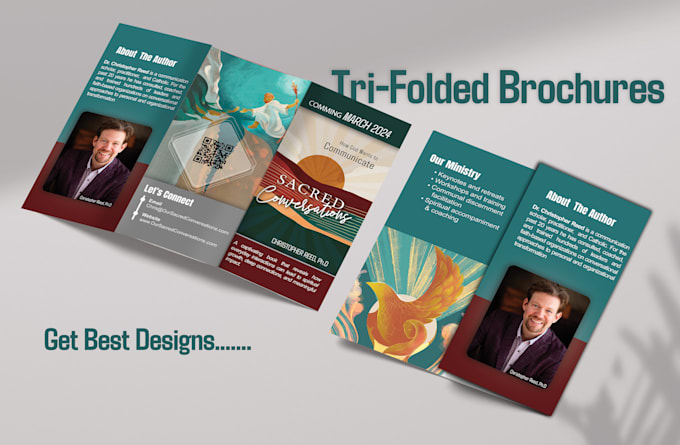 Design minimal, informative, glossy tri folded brochures by ...