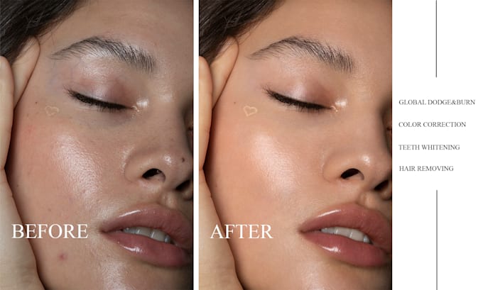 Professionally retouch, color correct your photo by Lizantonishina | Fiverr