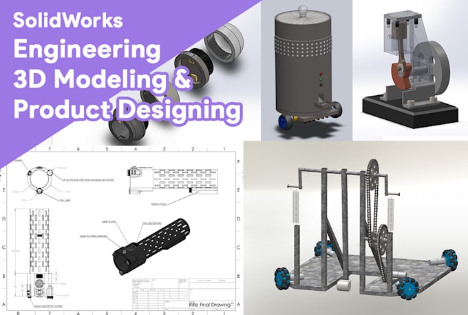 Convert your ideas into 3d models, renderings in solidworks by ...