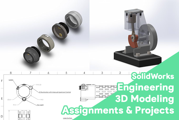 Help with your solidworks engineering assignments, projects by ...