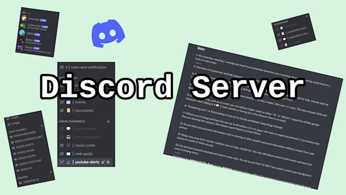 Build your discord server by Harrylester84 | Fiverr