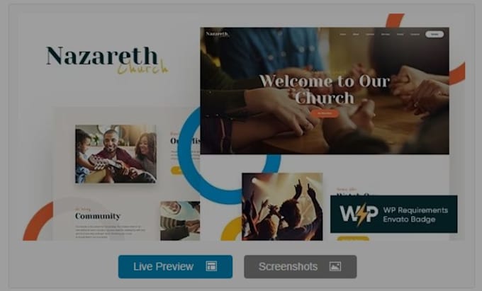Design your church website, ministry website by Marvesdigital | Fiverr