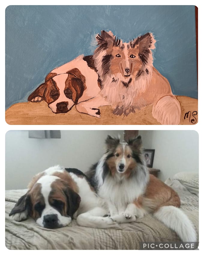 Create custom paintings from photos by Meghansica | Fiverr