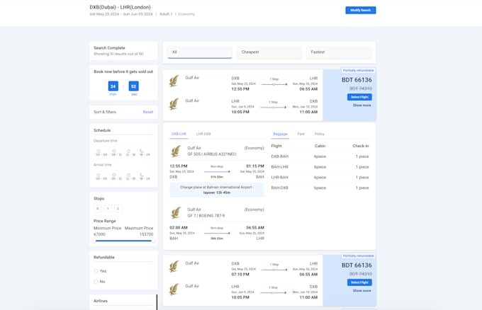 Seamlessly integrate sabre, travelport, and amadeus apis by Flightapi | Fiverr