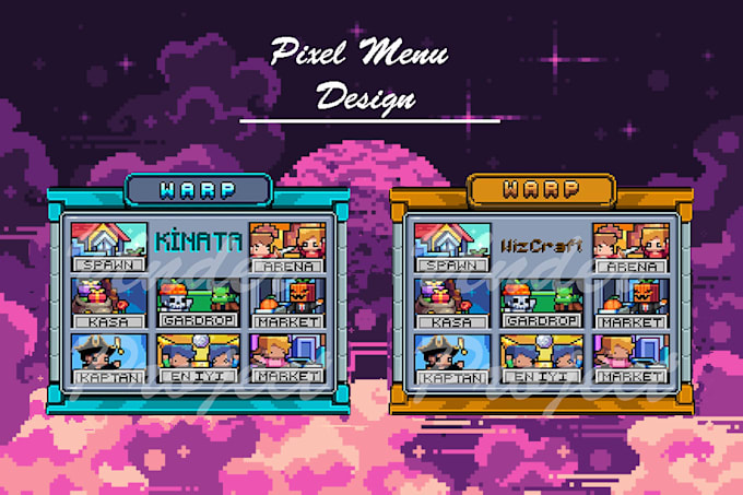 Custom ui for minecraft by Nitrometron | Fiverr