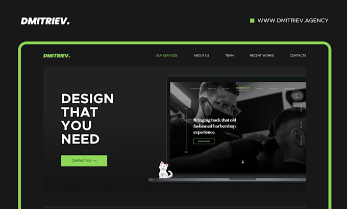 Do a nice website design by Collorjune | Fiverr
