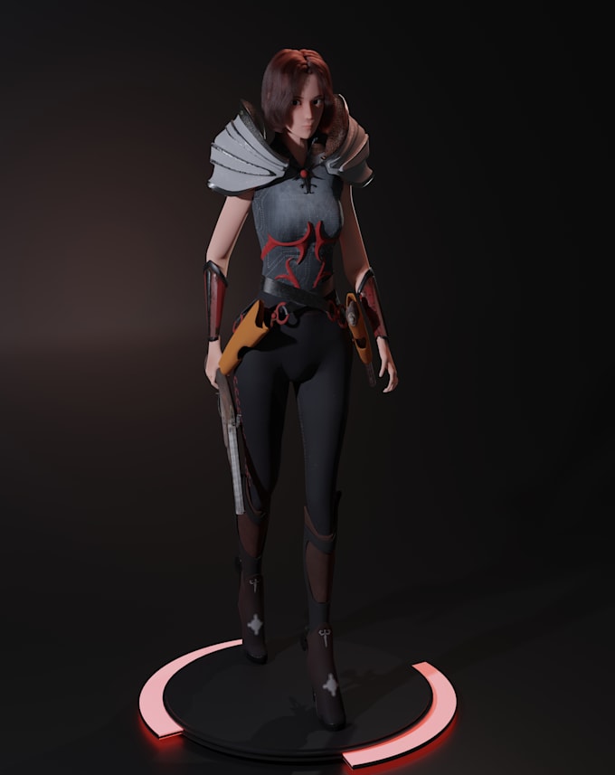 Create a 3d character for game and animation by Axynon | Fiverr