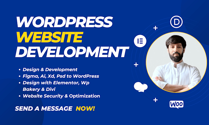 Build your wordpress website with elementor wpbakery or divi by Walii06 | Fiverr