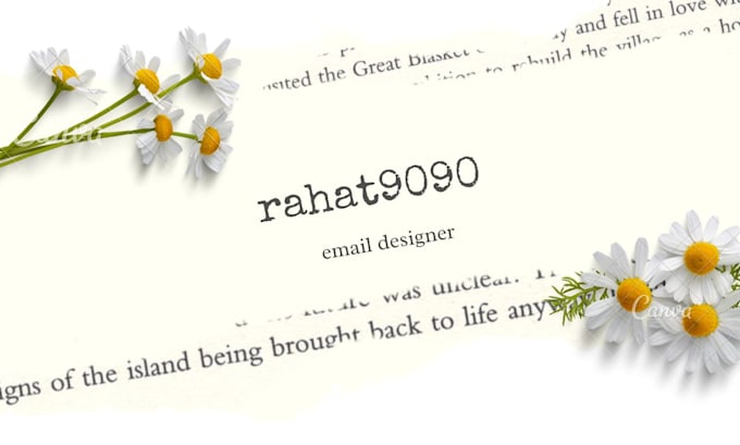 Create An Html Email Signature A Clickable Email Signature By Rahat9090