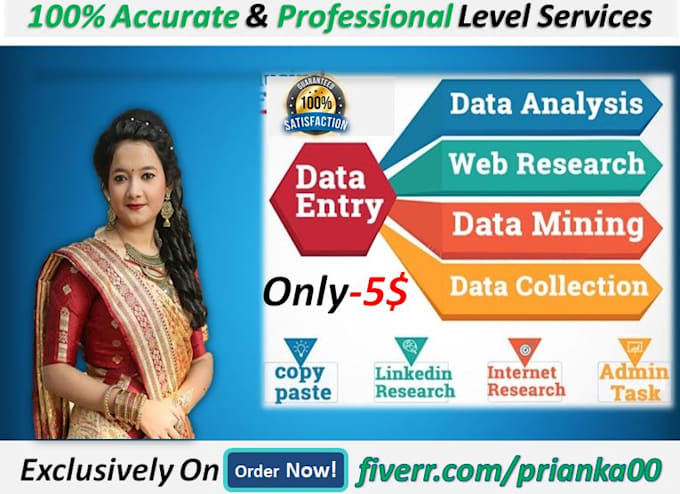 Do Any Type Of Excel Data Entry Copy Paste And Typing Data Entry By