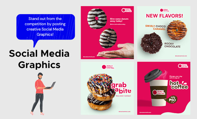 Create engaging, creative social media graphic designs by Moeaposaga ...