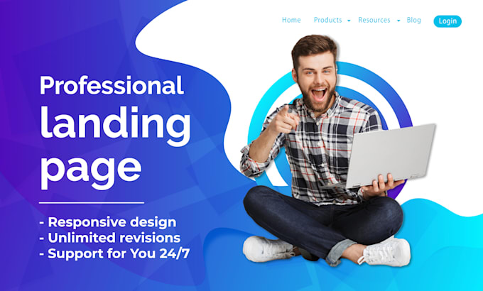 Design and develop your professional landing page by Thibaultdurant ...