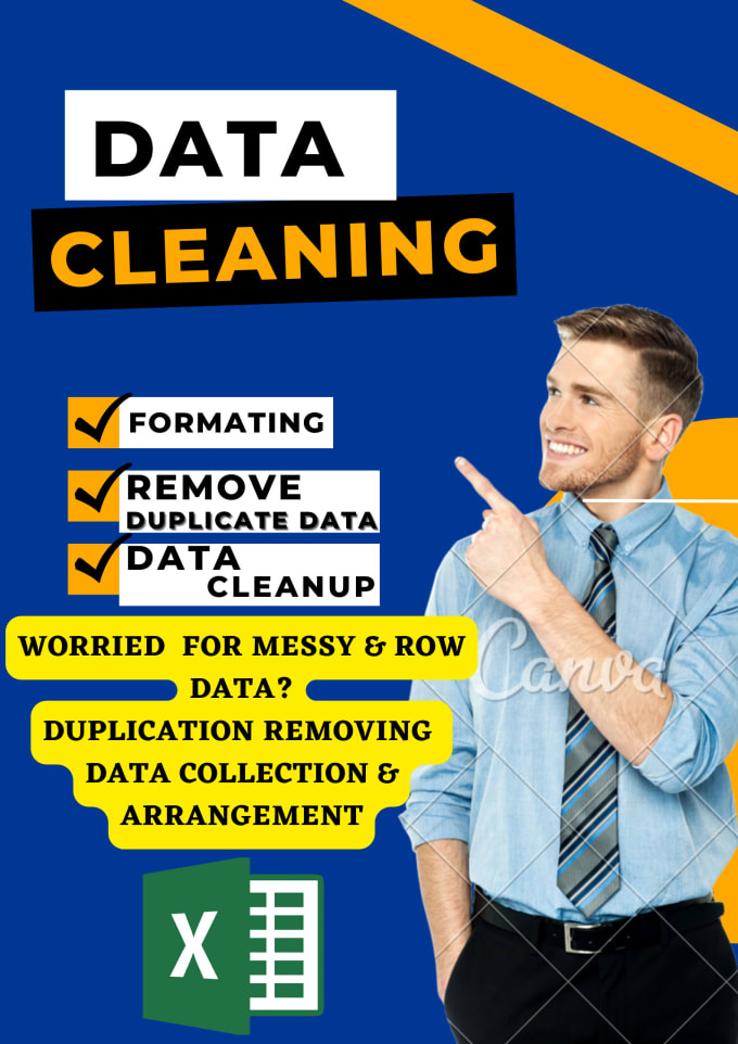 Do excel data cleaning, formatting, remove duplicate data, by ... Do excel data cleaning, formatting, remove duplicate data, by ...