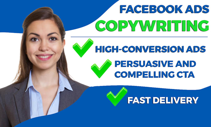Write persuasive high conversion ad copy for facebook ads by Bouk146 | Fiverr