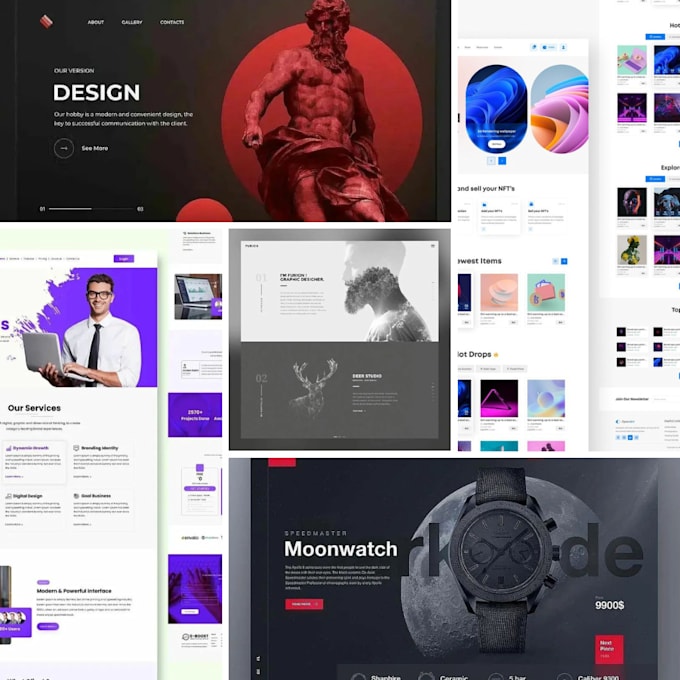 Design a unique professional ecommerce website by Maherrali366 | Fiverr