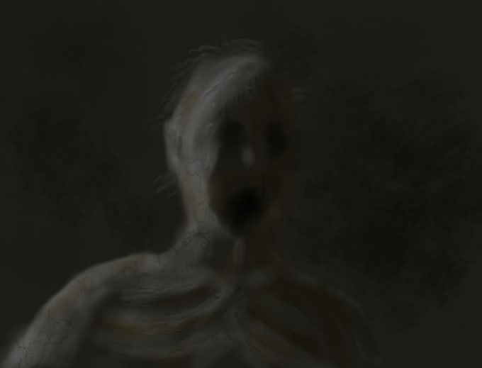 Create horror creature illustration by Scaryshadowman | Fiverr