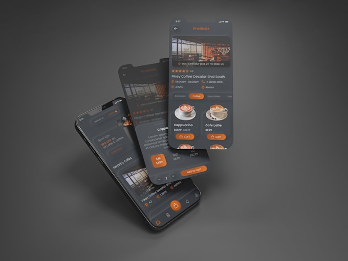 Create mobile app ui ux design, app mockups and ui ux in figma by Shahzeensheraz | Fiverr