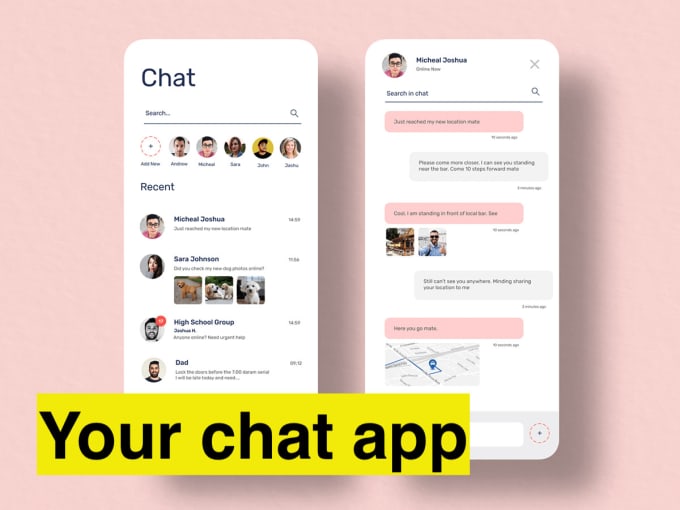 Create Your Own Chat App By Sondazer Fiverr