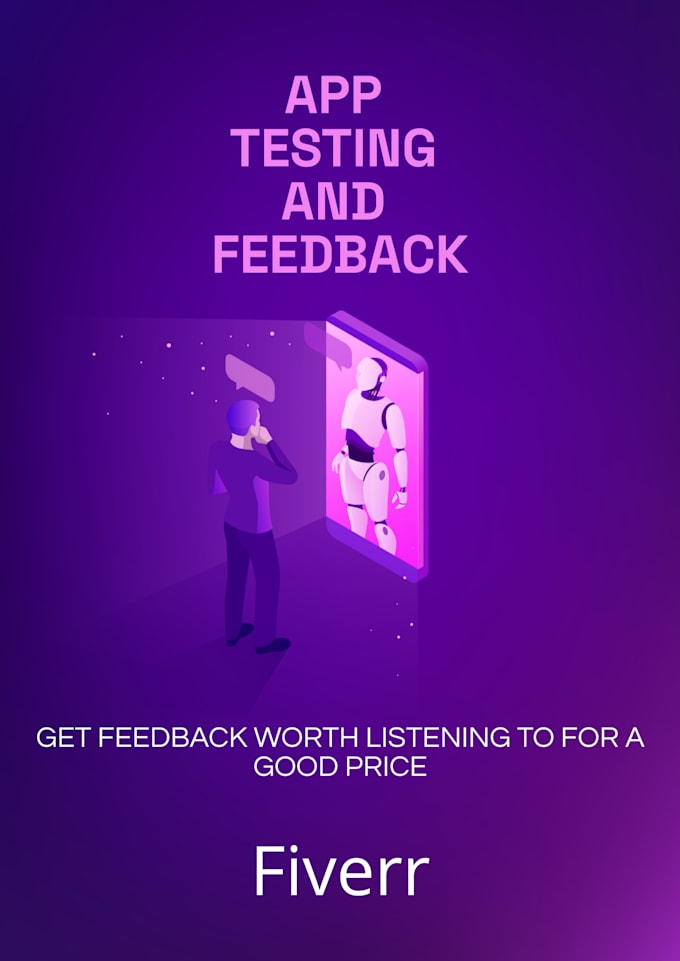 Test your app and provide a feedback report in 24 hours by ...
