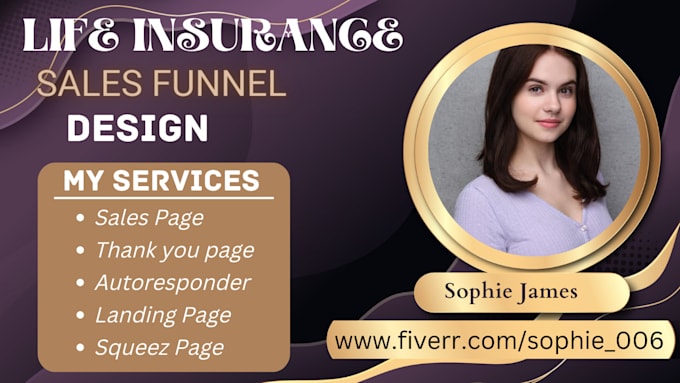 Build life insurance sales funnel, life insurance leads generation by ...