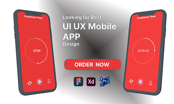Creative mobile app ui design at a reasonable price by Saam_arts | Fiverr