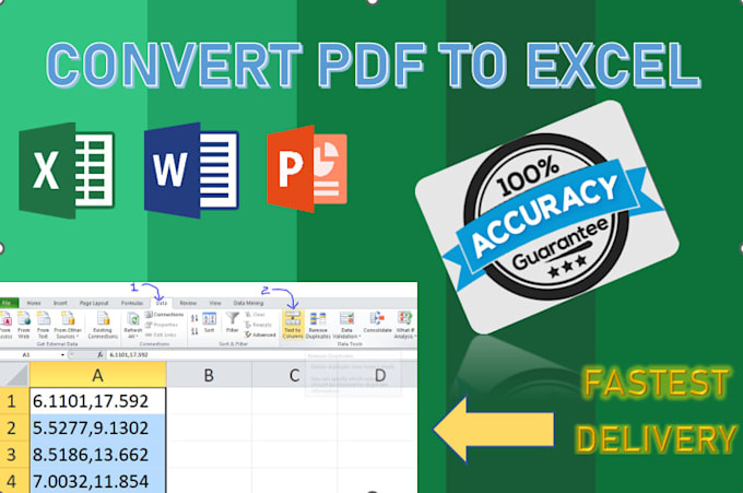 Convert Pdf To Excel By Chadhaaarsh Fiverr 