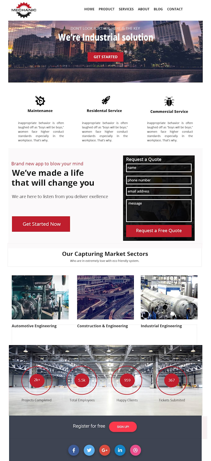Create extraordinary website for you by Yatinjindal0 | Fiverr