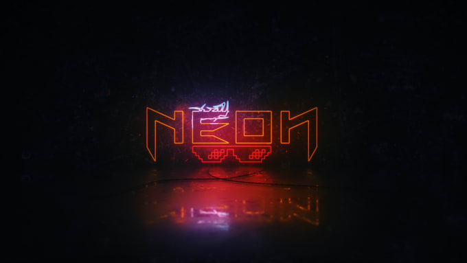 Create neon style logo animation intro by Scorpd | Fiverr