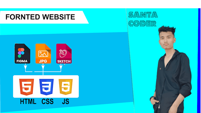 Do Frontend Web Development In Html Css Javascript By Santaprasadthau Fiverr 2331