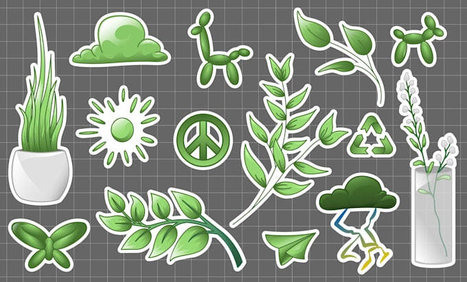 Create custom sticker design by Nazarmueller | Fiverr