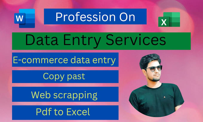 Do errorless data entry, web scrapping, data collection by ...