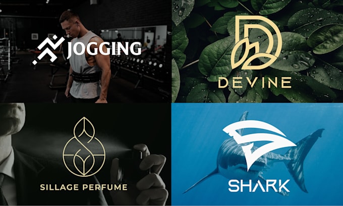 Be your custom minimalist and unique logo creator by Vectoreffex | Fiverr