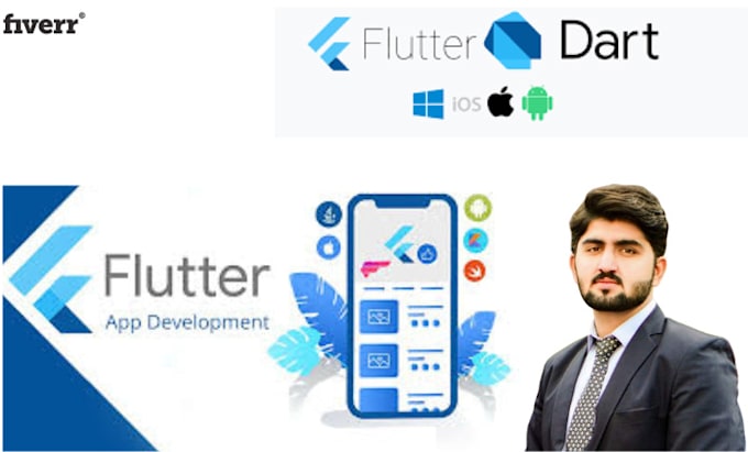 Be your flutter developer and build android ios flutter app by ...
