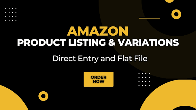 Create amazon product listing and variation listing or fix amazon listing by Mariafba | Fiverr