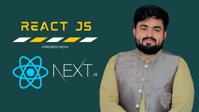 Be your react and nextjs web application frontend developer by Umairakram687 | Fiverr