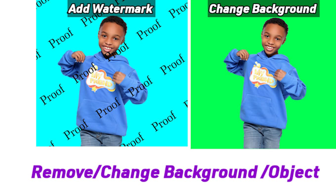 Add watermark and remove objects by Yashfanajam | Fiverr