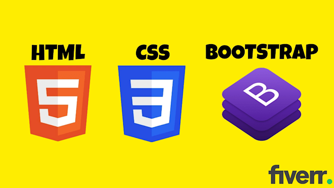 Be Your Front End Web Developer Html Css Bootstrap By Noormedia316 Fiverr