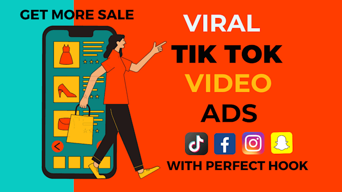 Create personalized tik tok video ads with perfect hook tiktok dropshipping ads by Rashid ...