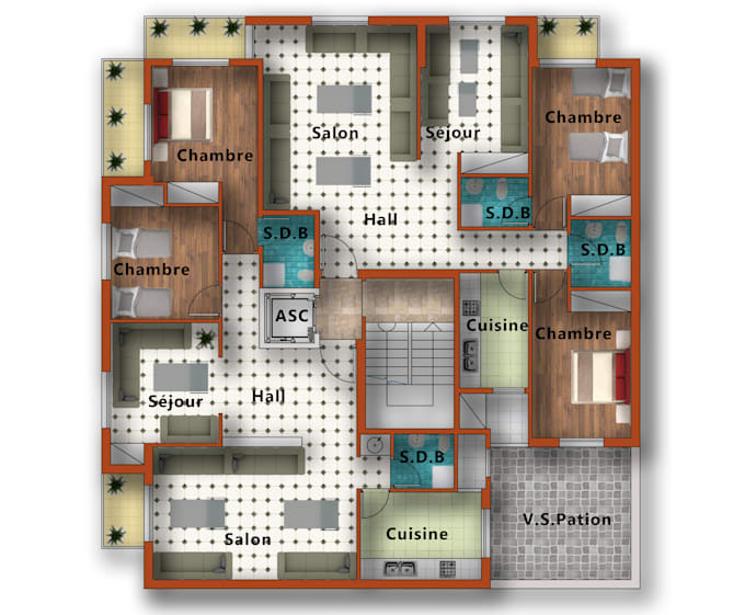 Creates 3d floor plan or model archicad artlantis the fastest,the best ...