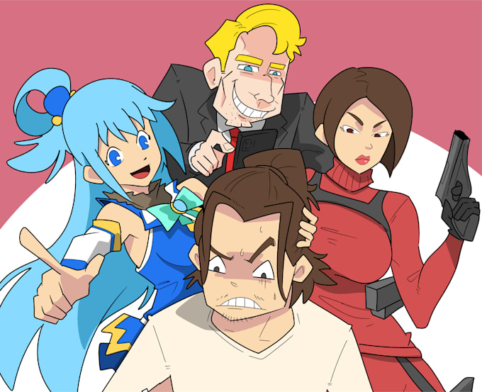 Drawing amazing comic strip by Agungxixi | Fiverr