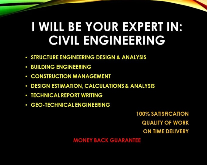 Do civil engineering and construction management projects by Eng_zeeshan | Fiverr