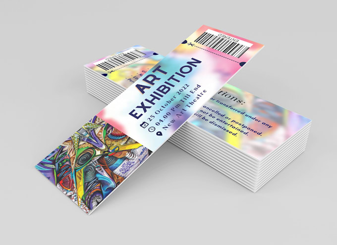 Design elegant tickets and invitations for any event by Kbsolodesigns ...