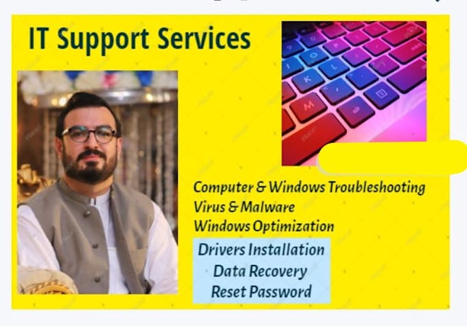 Repair, fix the computer, install windows 10 pc, mac laptop remotely by ...