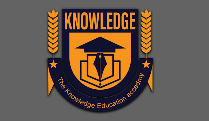 Make fantastic high quality school logo for you with new concept by ...