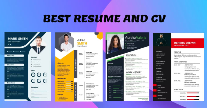 Perform professional resume design and cv design and writing by ...