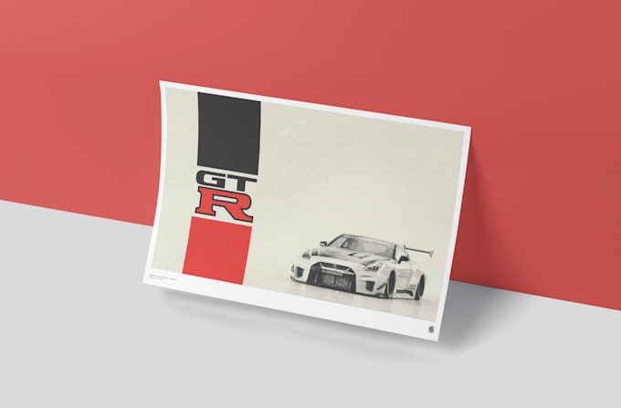 Create a custom automotive poster by Theoverdriver | Fiverr
