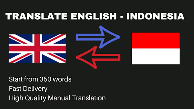 Do professional english to indonesian translation by Araniyfadhilah ...
